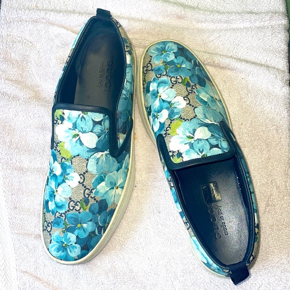 Gucci | Shoes | Gucci Bloom Print Sneakers | Poshmark